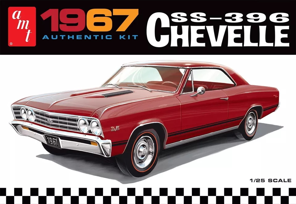 AMT : Chevrolet Chevelle SS-396 │ 1967 | Hobby2000 Modélisme